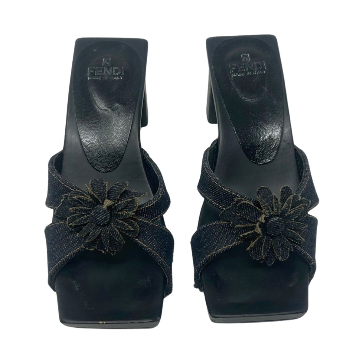 Fendi - 1990's Denim Clogs – Gallery213